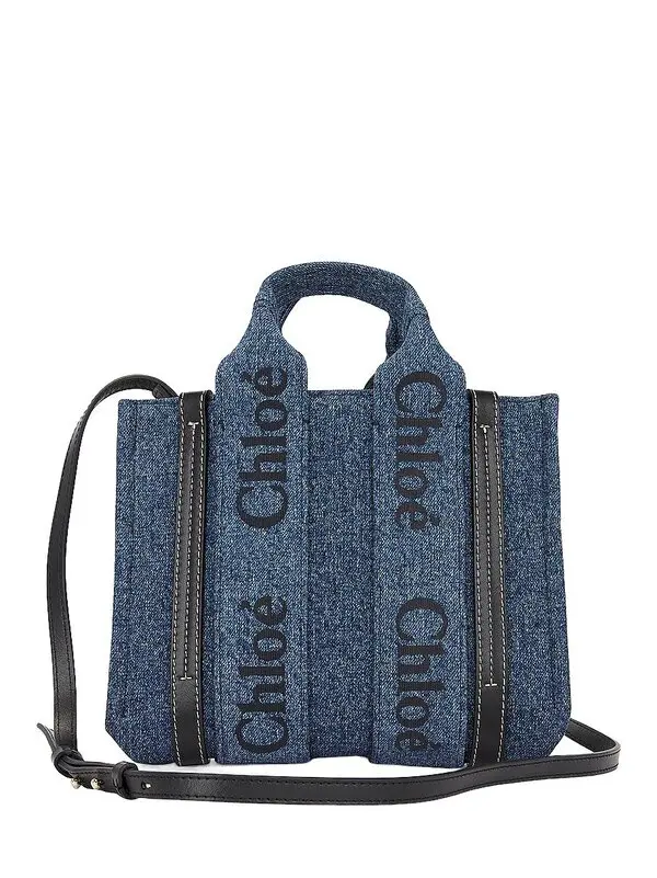 Chloé Small Woody Tote - Denim