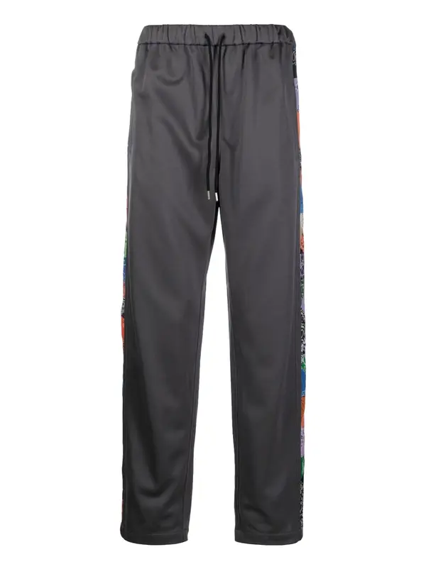CHILDREN OF THE DISCORDANCE Bandana-panel Track Pants - Grey
