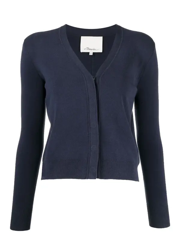 3.1 Phillip Lim V-neck Cardigan - Blue