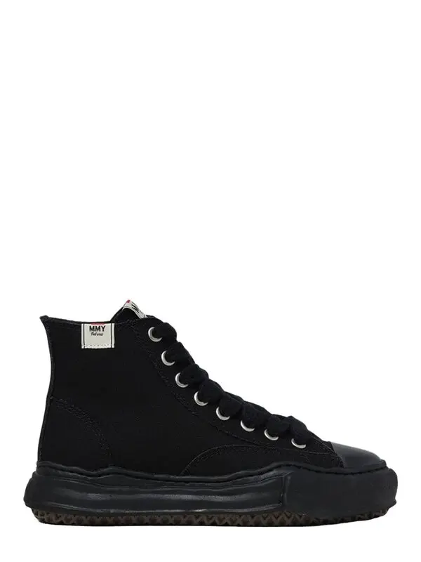 Mihara Yasuhiro Peterson High-top Canvas Sneakers - Black