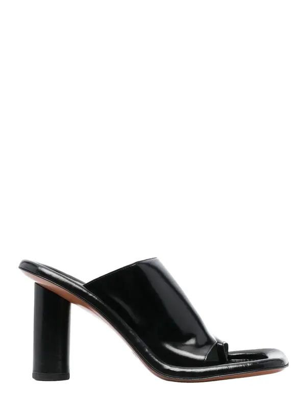 AMBUSH 95mm Leather Sandals - Black
