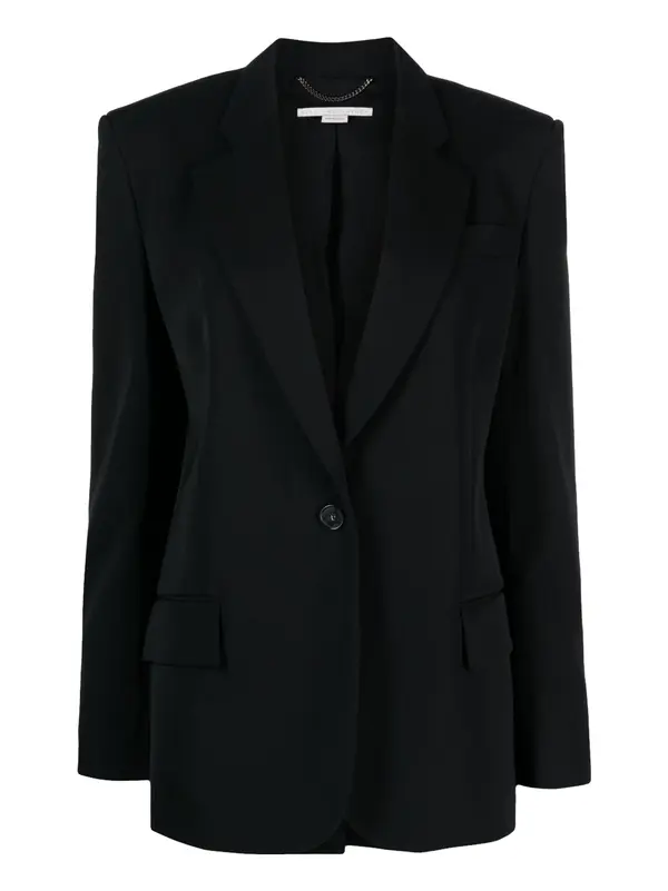 Stella McCartney Single-breasted Blazer - Black