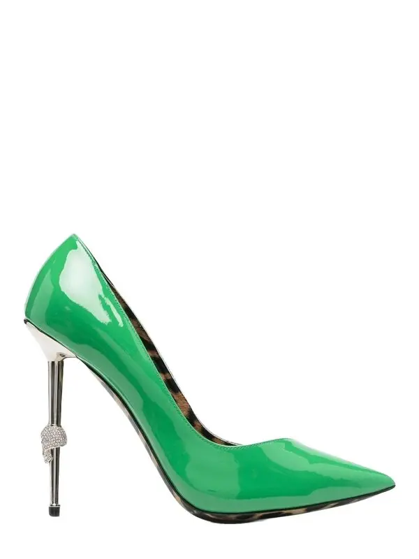 Philipp Plein Decollete 120mm Pumps - Green