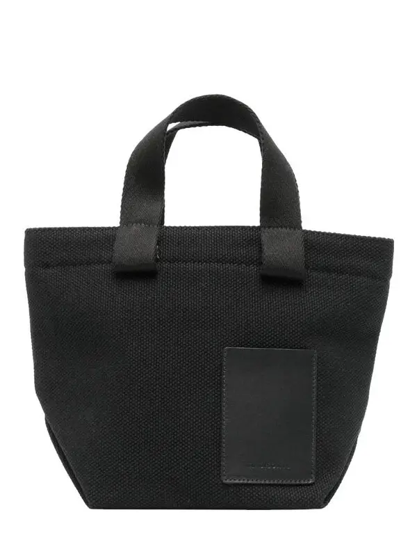 Il Bisonte Logo-patch Tote Bag - Black
