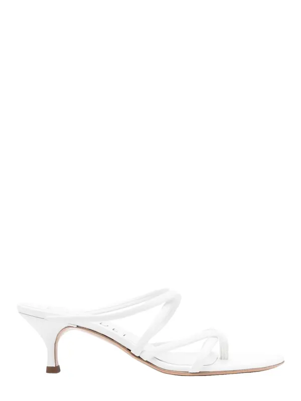 Casadei 50mm Lucrezia Sandals - White