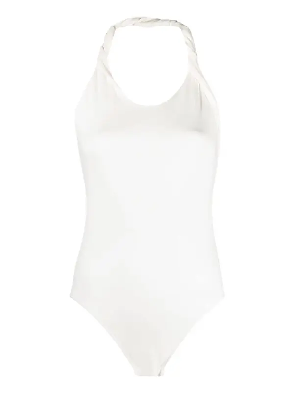 Tove Enya Halterneck Bodysuit - White