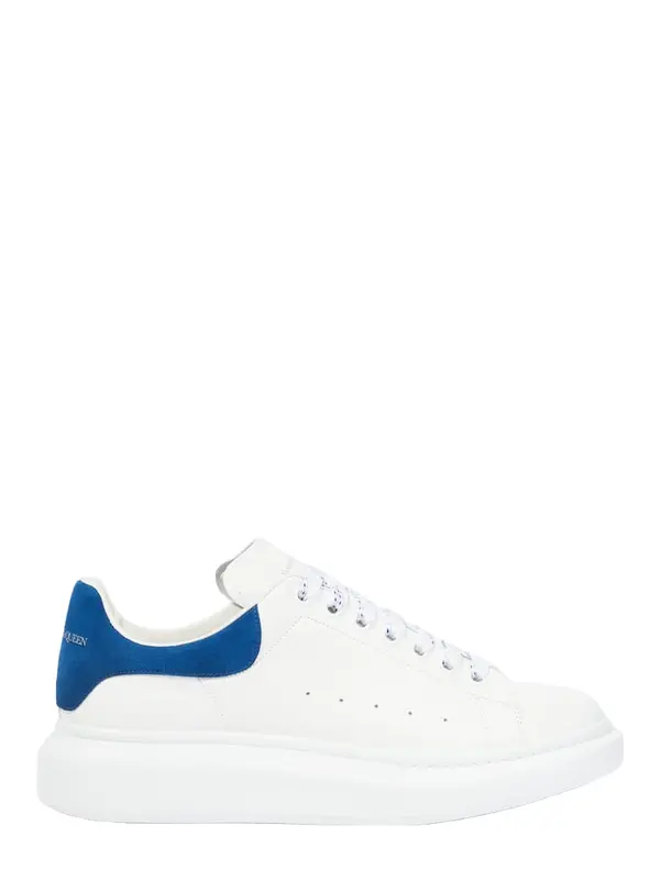 Alexander McQueen Oversized Leather Sneakers - White