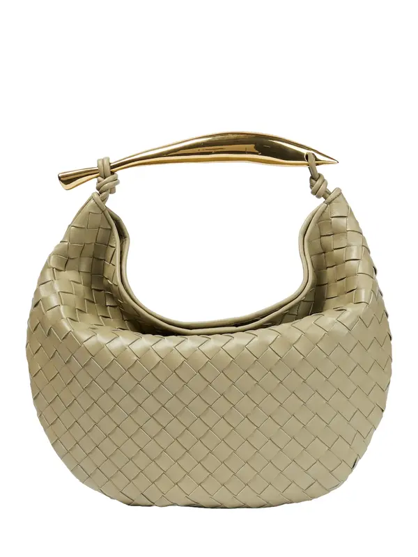 Bottega Veneta Sardine Intrecciato Large Leather Tote Bag - Neutrals
