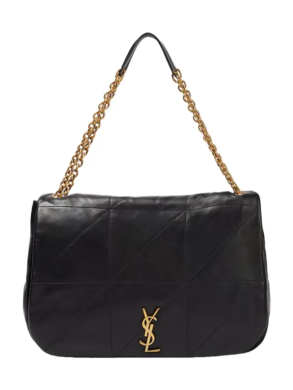Saint Laurent Jamie 4.3 Leather Shoulder Bag - Black