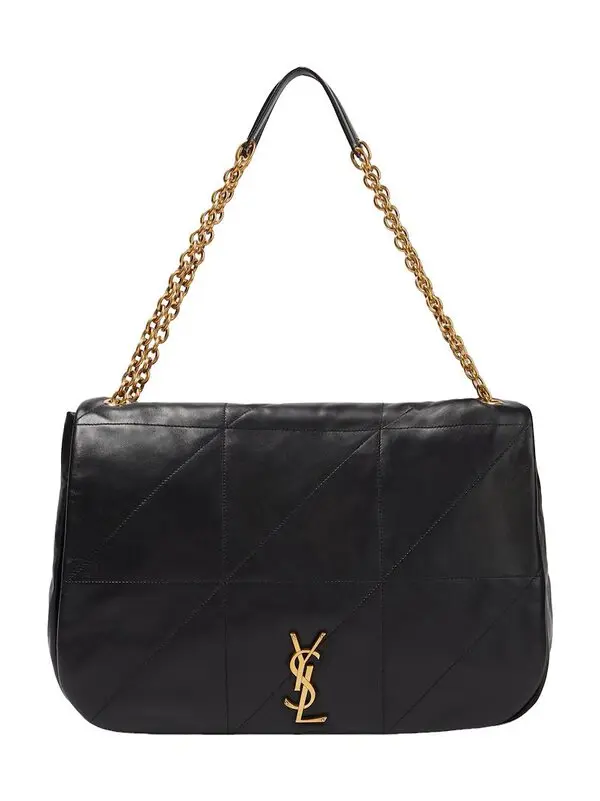 Saint Laurent Jamie 4.3 Leather Shoulder Bag - Black