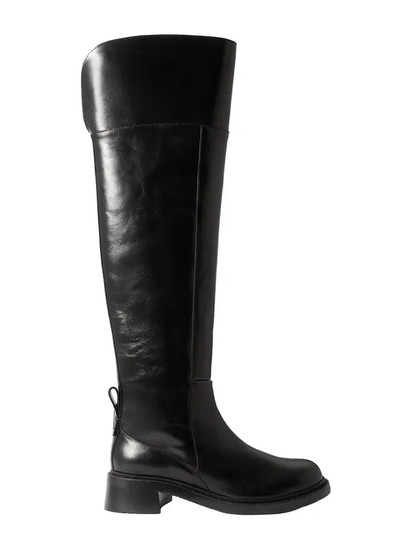 See By Chloé Bonni Leather Knee Boots - Black