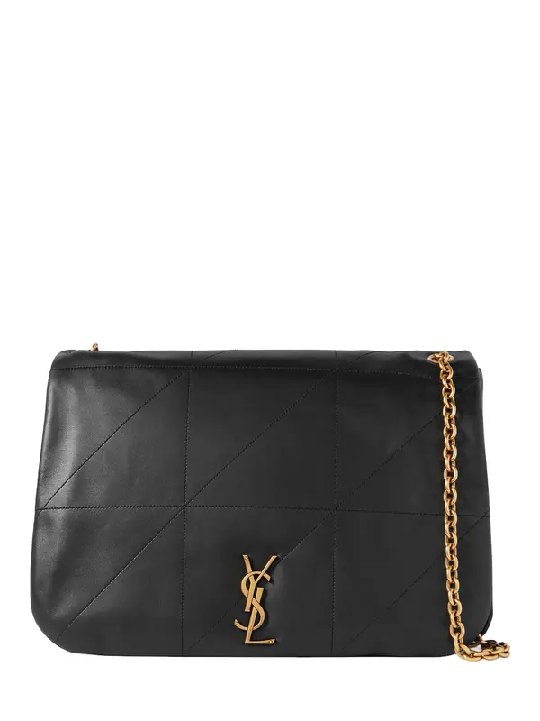 Saint Laurent Jamie 4.3 Quilted Leather Shoulder Bag - Black