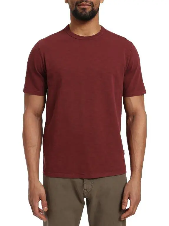 34 Heritage Slub Cotton Crewneck T-shirt - Port
