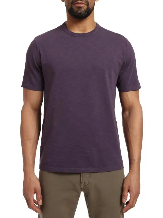 34 Heritage Slub Cotton Crewneck T-shirt - Sweet Grape