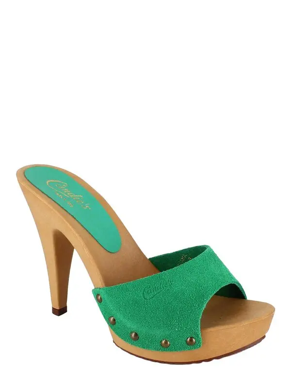 CANDIE'S Viviana Slide Sandal - Green