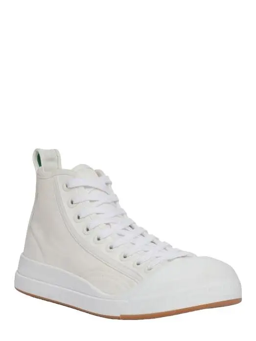 Bottega Veneta Vulcan High-top Sneakers - 9122 Optic White