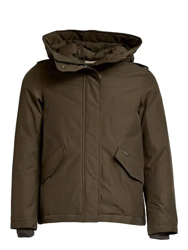 Woolrich Hooded Blouson Jacket - Green
