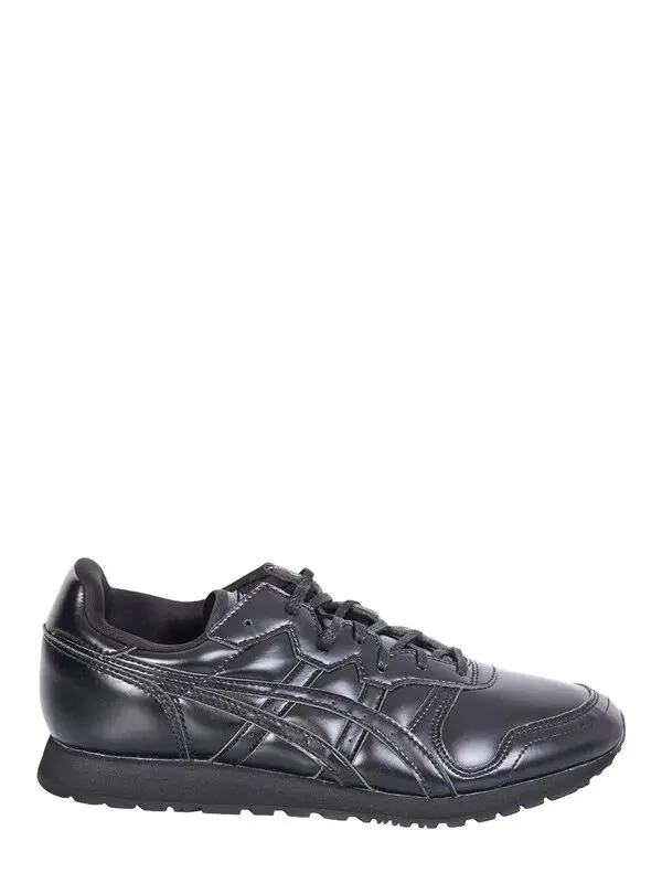 Comme Des Garçons Glossy Leather Sneakers - Black
