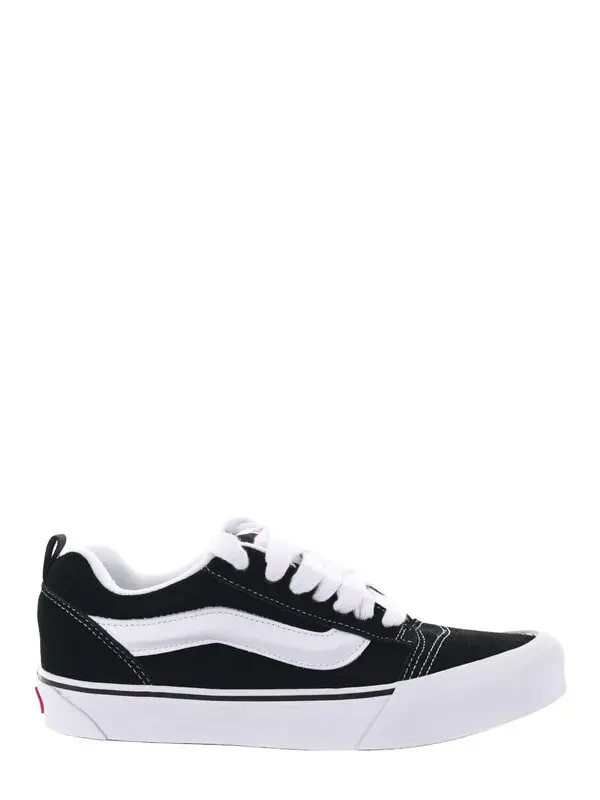 VANS Lace-up Faux Suede Sneakers - Black