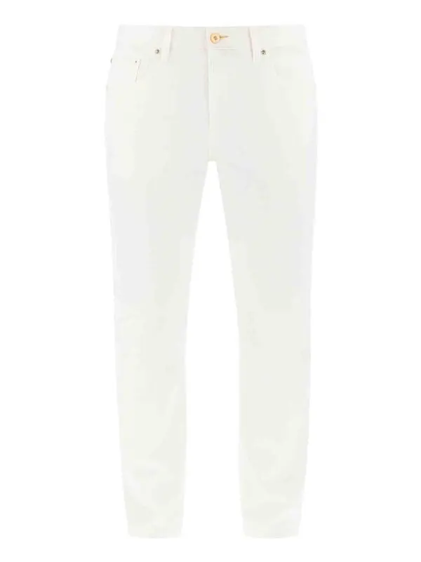 Jacob Cohen Straight Leg Jeans - White