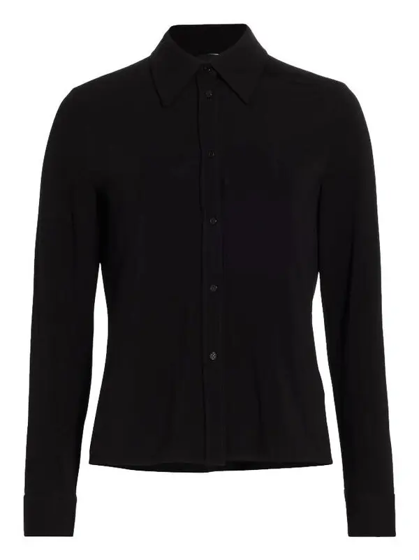 NILI LOTAN Celestine Button-front Blouse - Black