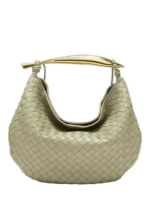 Bottega Veneta Medium Sardine Top Handle Bag - Travertine-muse Bra