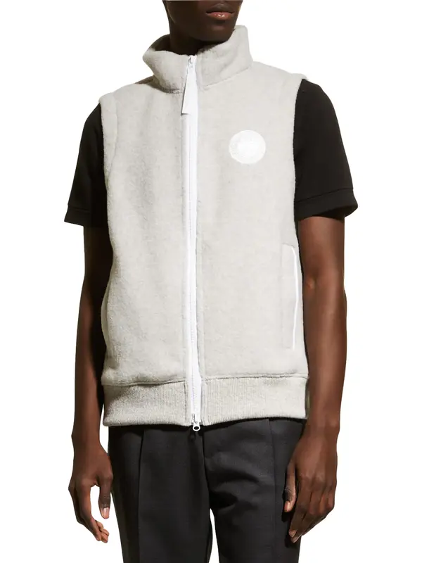 Canada Goose Mersey Fleece Vest - Mist Grey