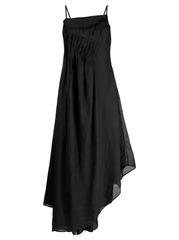 MARC LE BIHAN Asymmetric Long Dress - Black