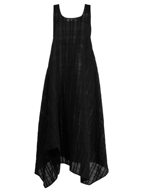 FORME D'EXPRESSION Sleeveless Linen Dress - Black
