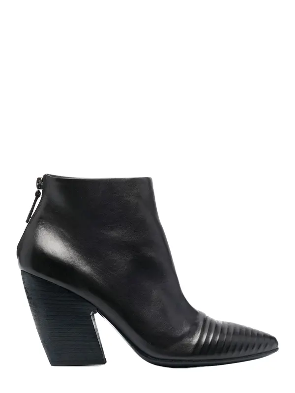 Marsèll Leather Ankle Boots - Black
