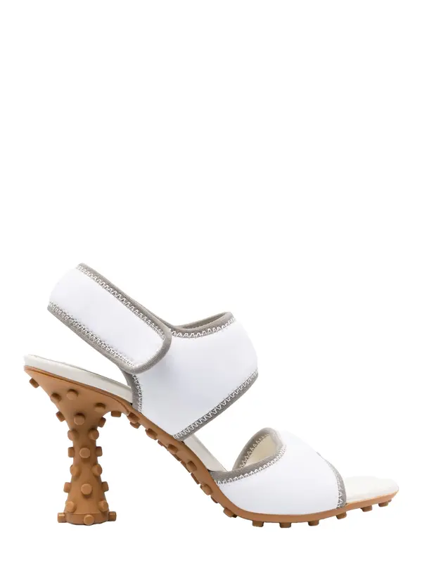 Sunnei 1000chiodi High-heel Sandals - White