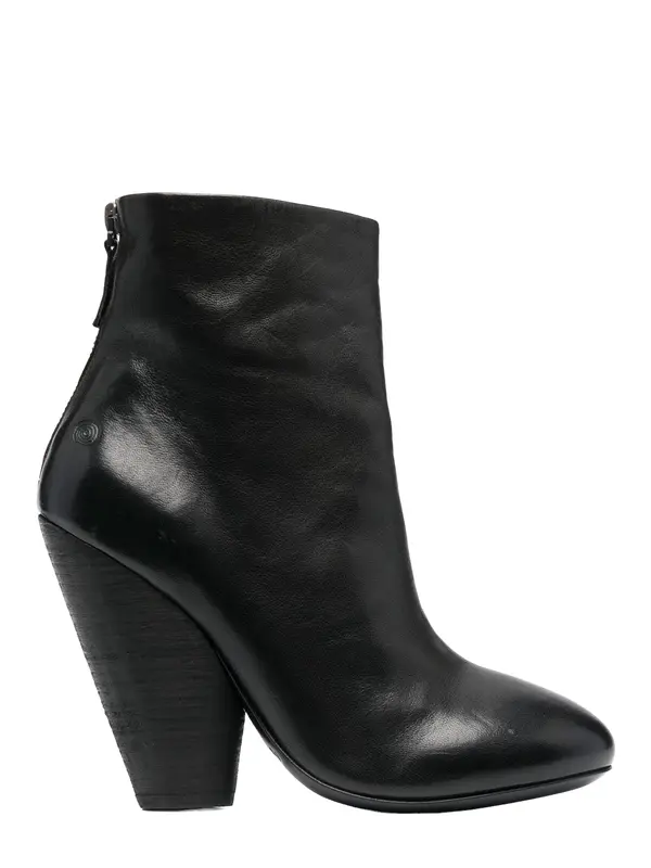 Marsèll 120mm Leather Ankle Boots - Black