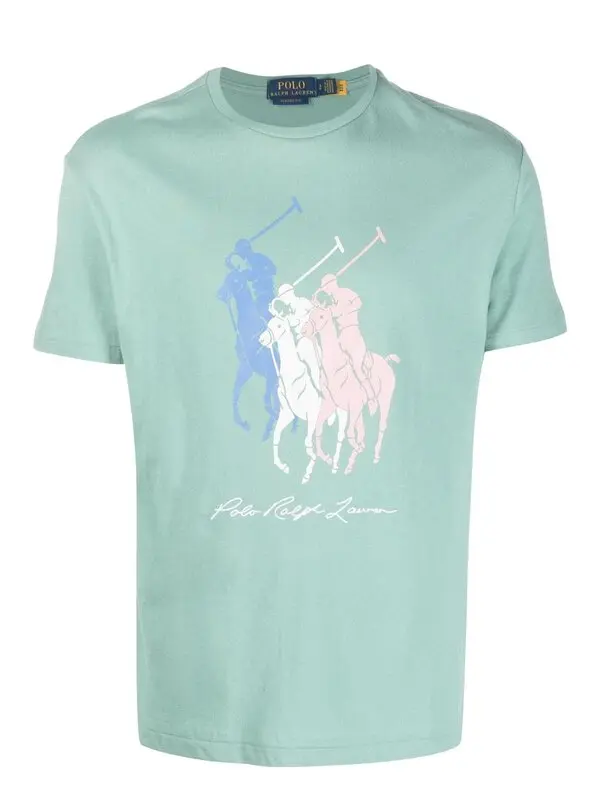 Polo Ralph Lauren Logo-print Cotton T-shirt - Green