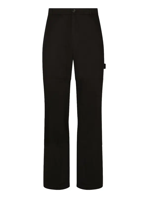 Dolce & Gabbana Slim-cut Leg Trousers - Black