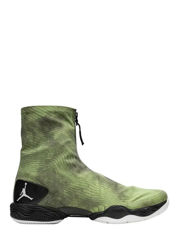 JORDAN Air 28 Camo High-top Sneakers - Green
