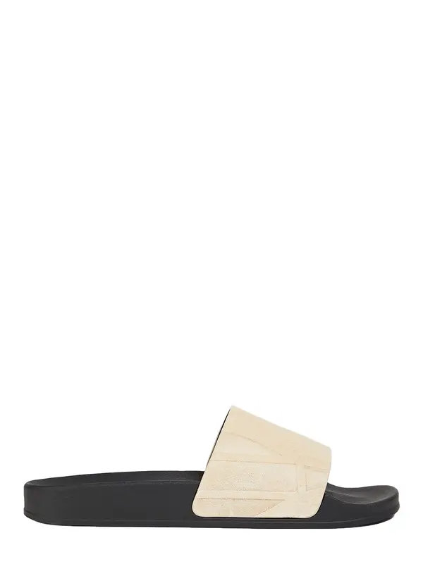 Frescobol Carioca Suede Slides - Sand