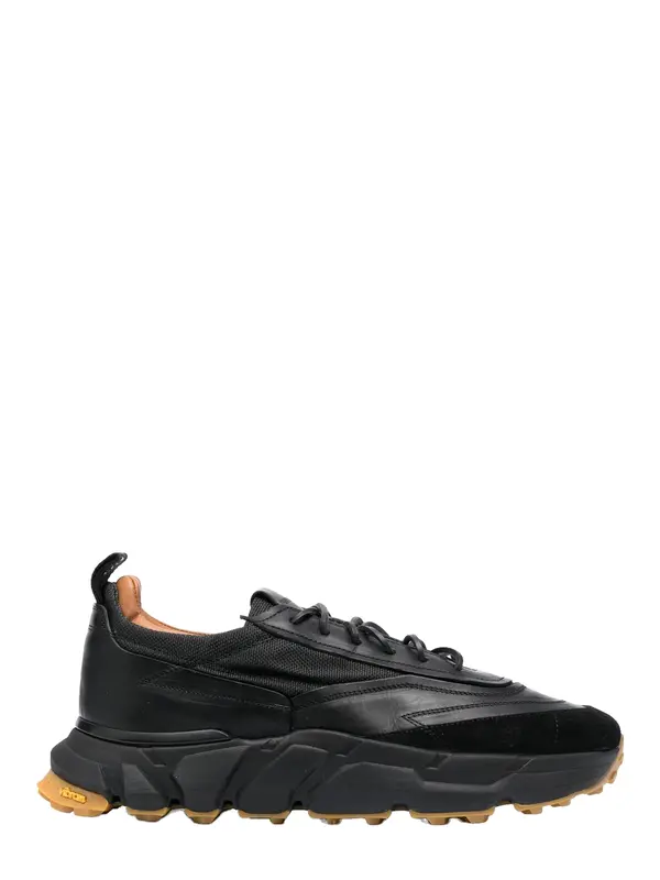BOTTERO Leather Low-top Sneakers - Black