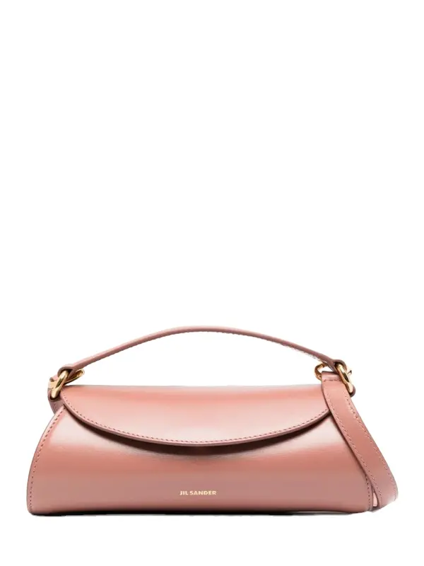 JIL SANDER Small Cannolo Tote Bag - Pink
