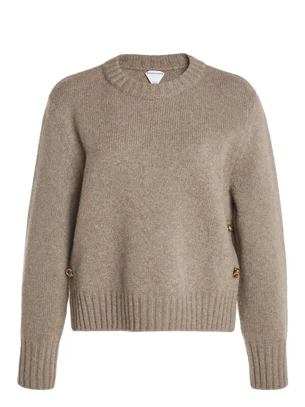 Bottega Veneta Knit Wool Sweater - Neutral