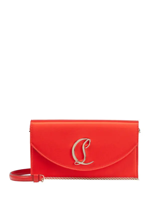CHRISTIAN LOUBOUTIN Loubi54 Small Crossbody Clutch - Red