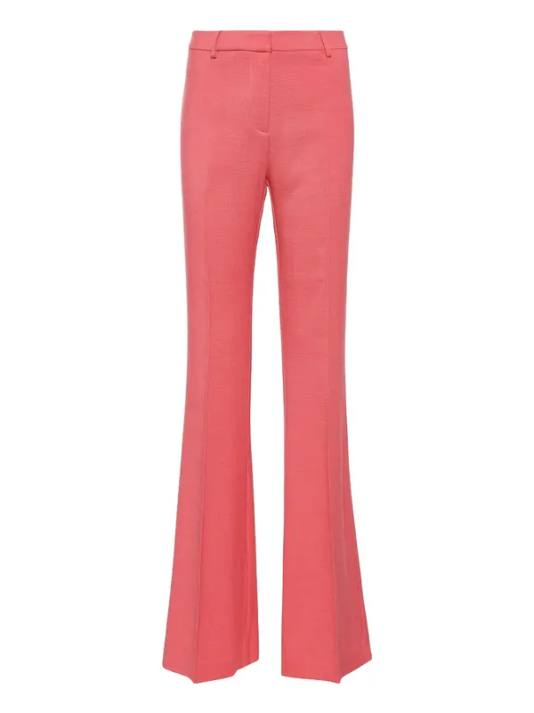 Etro High-rise Flared Pants - Pink