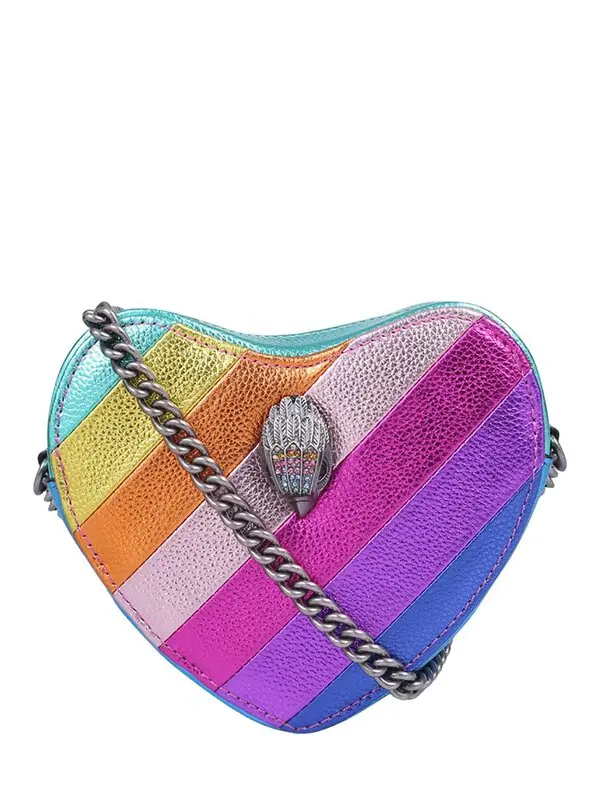 Kurt Geiger Mini Kensington Heart Crossbody Bag - Multi/ Other