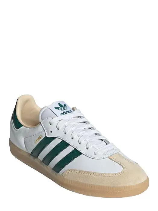 Adidas Samba Og Sneaker - White/green/ Gum