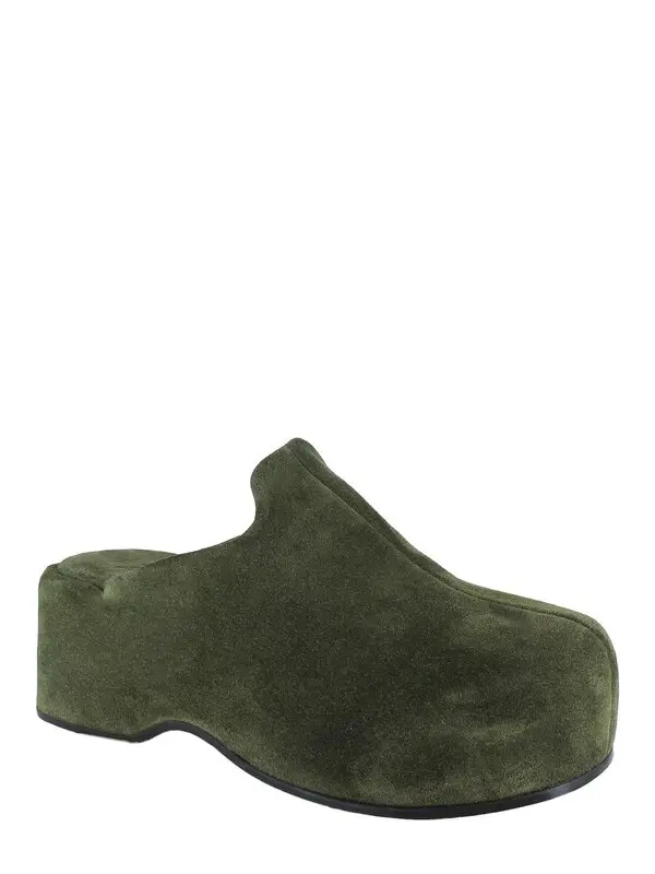 ZIGI Kristen Platform Clogs - Green