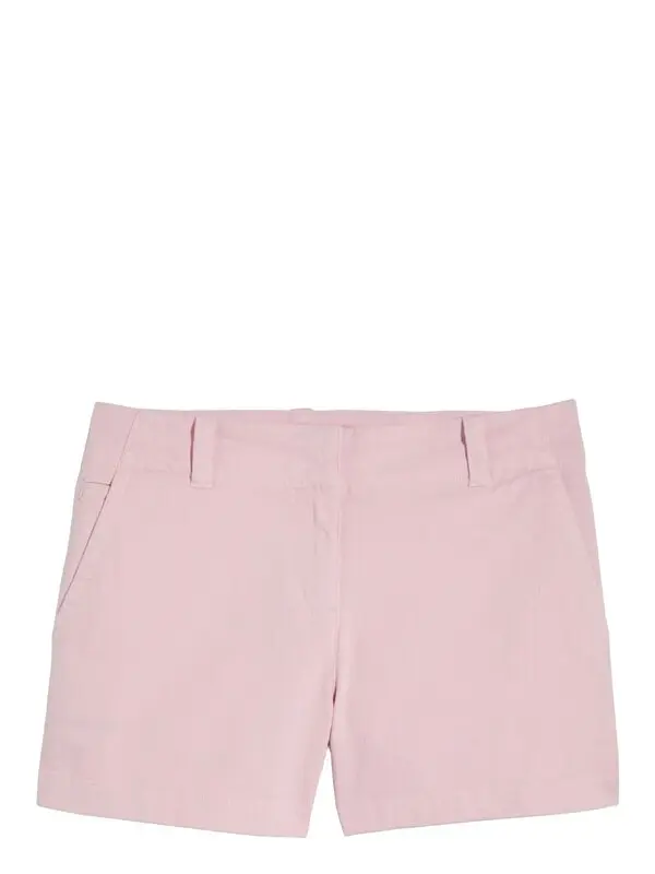 Vineyard Vines Herringbone Stretch Cotton Shorts - Pink Dogwood