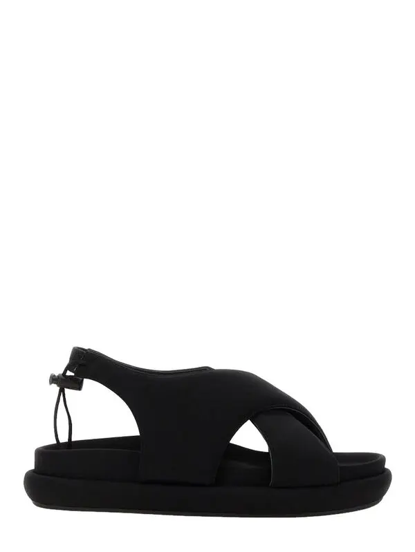 GIA BORGHINI Chunky Sandal - Black