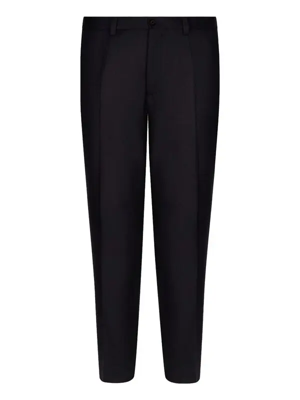 Dolce & Gabbana Trousers Straight Leg Virgin Wool - Blue