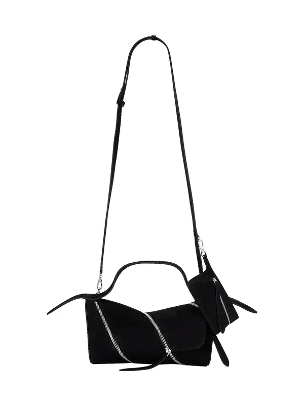 Alaïa Le Zip Shoulder Bag - Noir