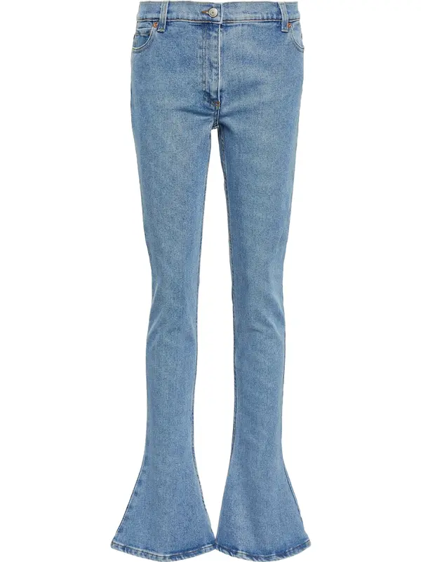 Magda Butrym Slim-fit Flared Jeans - Blue