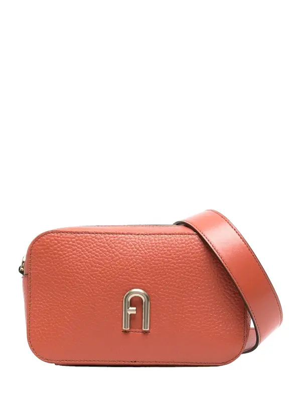 Furla Mini Primula Leather Crossbody Bag - Orange